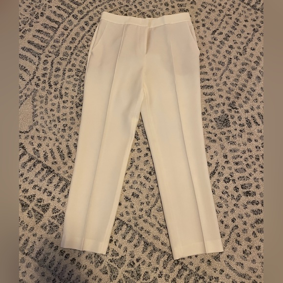 BCBG | Pants & Jumpsuits | Bcbg White Ankle Pants | Poshmark